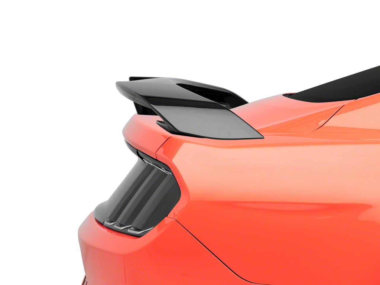 Mustang Track Pack Style Rear Spoiler; Gloss Black (15-23 Mustang ...