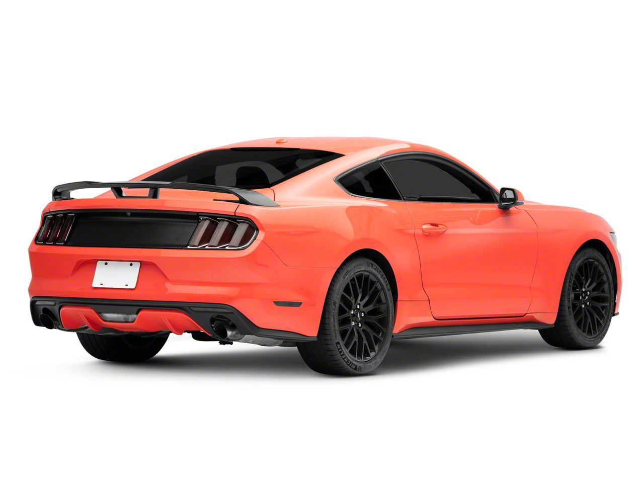 Mustang Track Pack Style Rear Spoiler; Gloss Black (15-23 Mustang ...