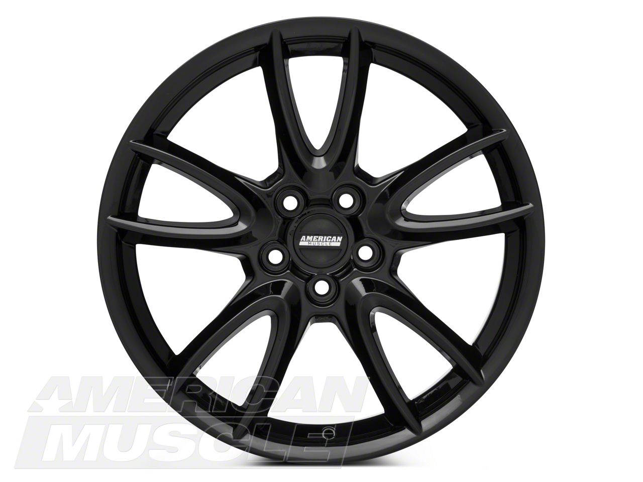 Mustang 19x8.5 Track Pack Style Wheel & Toyo All-Season Extensa HP II ...