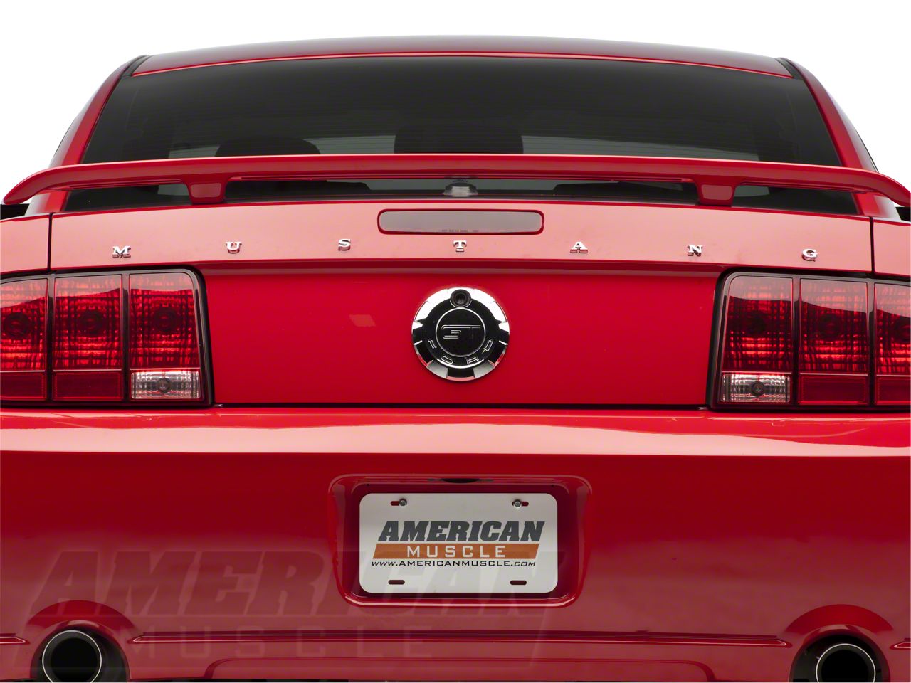 Scott Drake Mustang Mustang Lettering Emblem; Chrome C5ZZ-6540282-SK ...