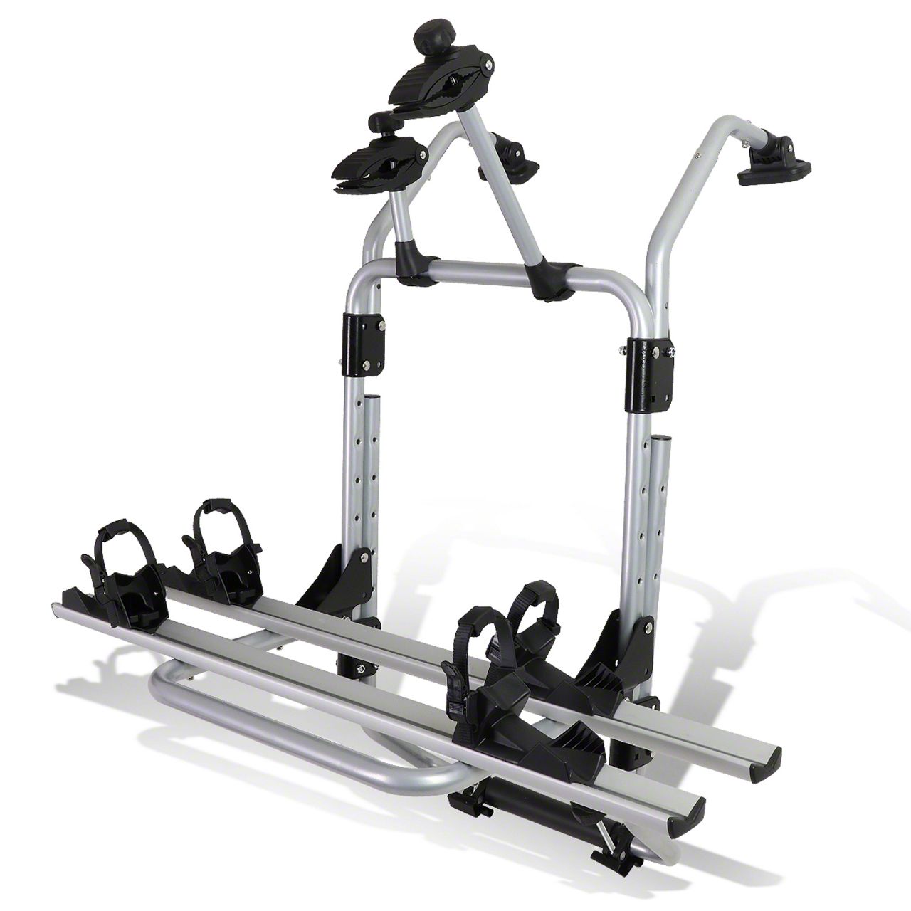 Mustang Trunk Mounted Bike Rack; 2-Bike; Silver (Universal; Some ...