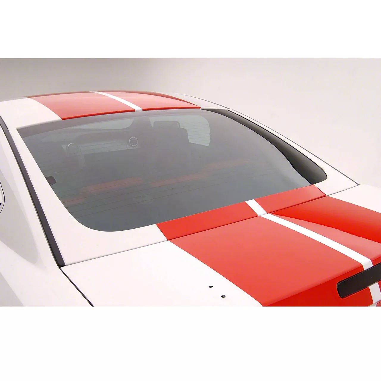Mustang U-Trim Rear Window Trim; Unpainted (05-14 Mustang Coupe) - Free ...