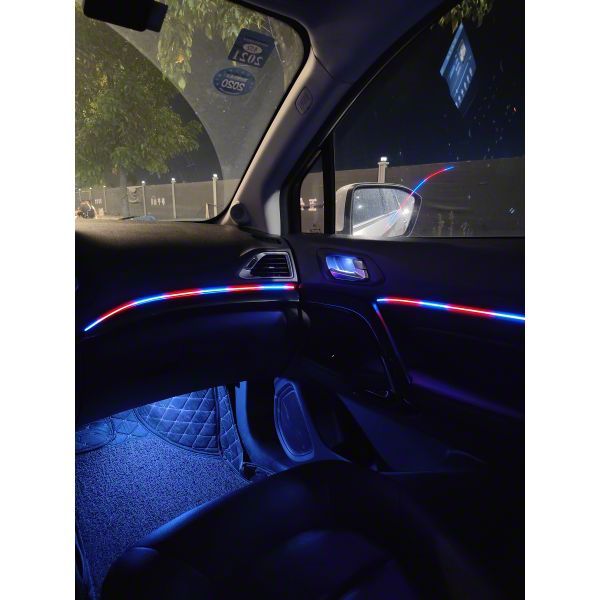 Mustang Ultra-Flow Series RGBW LED Interior Ambient Vehicle Lighting ...