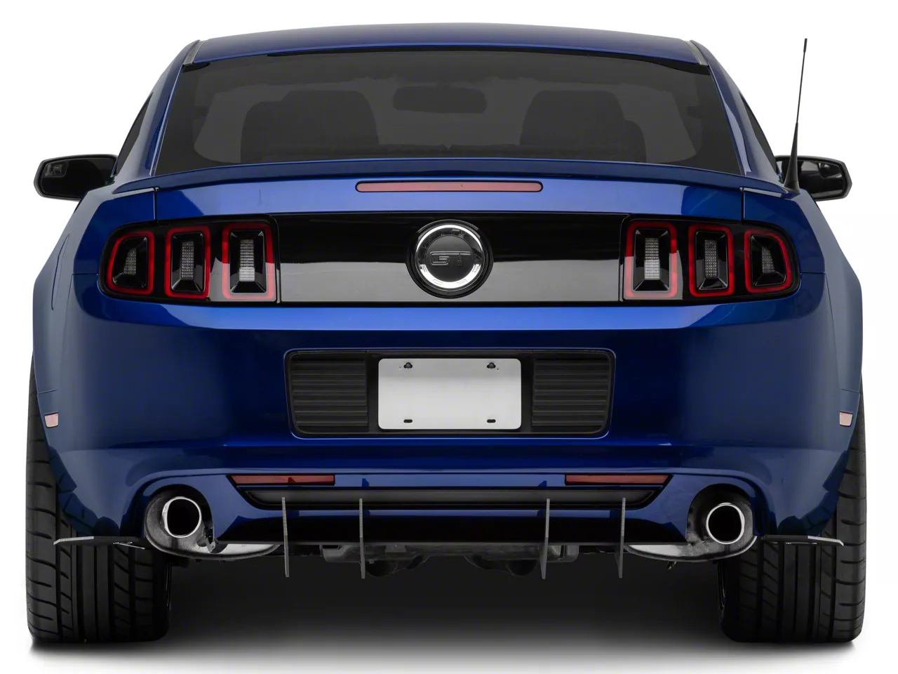 Mustang V2 Rear Diffuser (13-14 Mustang GT, V6) - Free Shipping