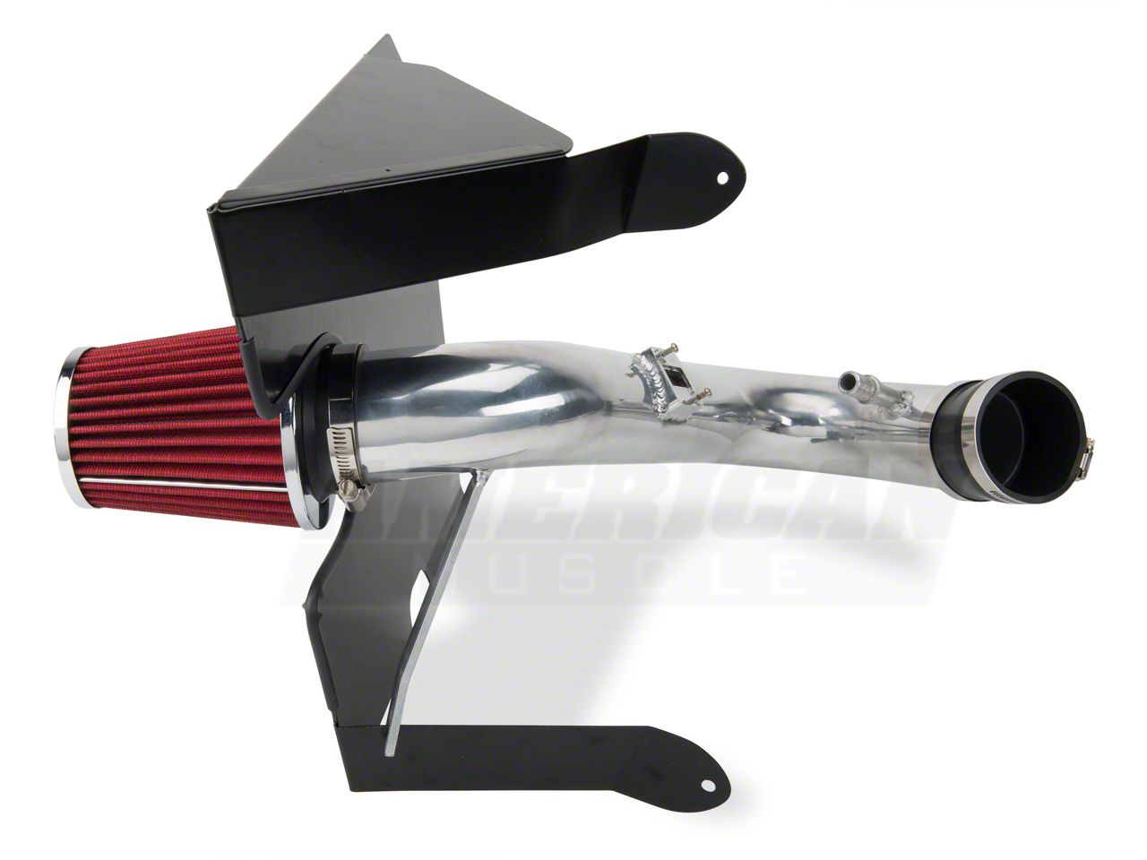 SR Performance Mustang Cold Air Intake; Polished 41138 (05-09 Mustang ...