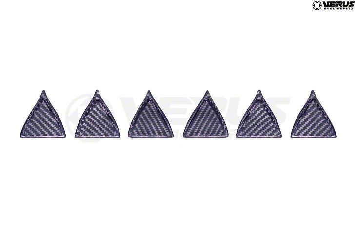 Mustang Vortex Generator Kit; Carbon Fiber (15-20 Mustang GT350) - Free ...