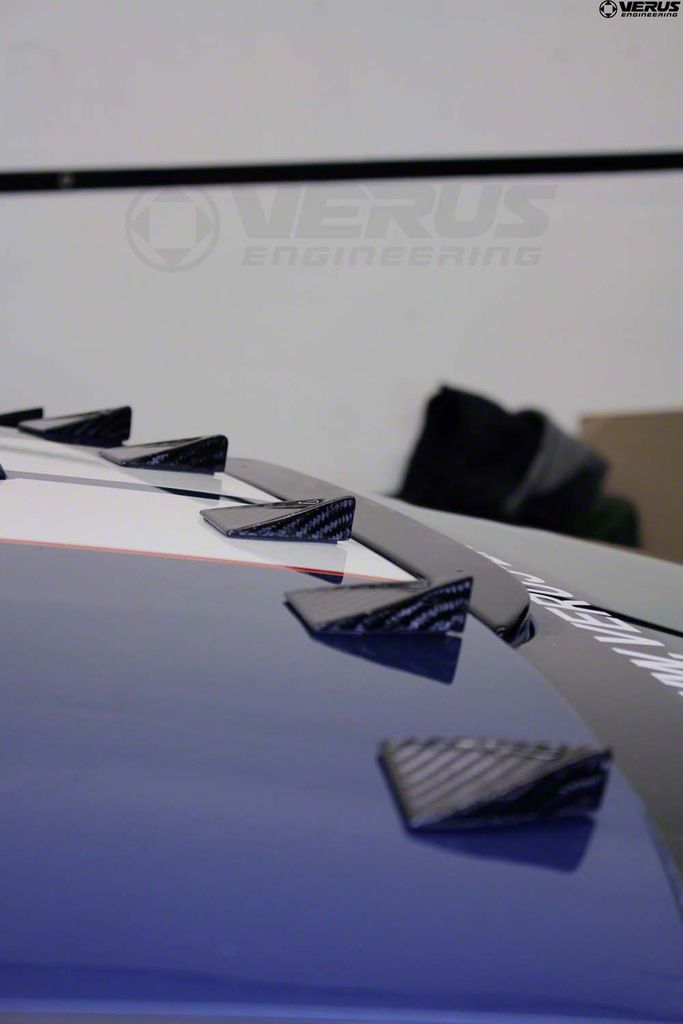 Mustang Vortex Generator Kit; Carbon Fiber (15-20 Mustang GT350) - Free ...