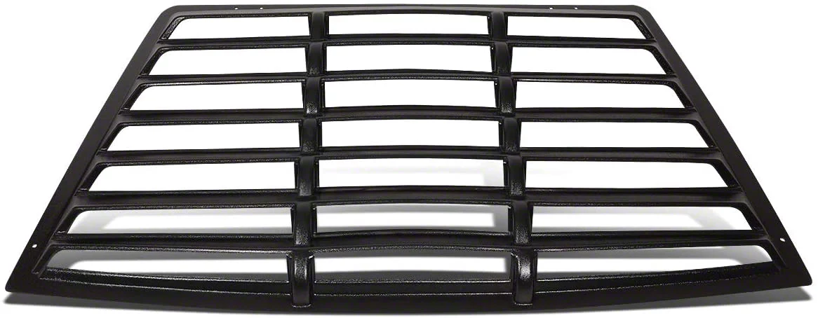 Foxbody Mustang Louvers - Rear Window | AmericanMuscle