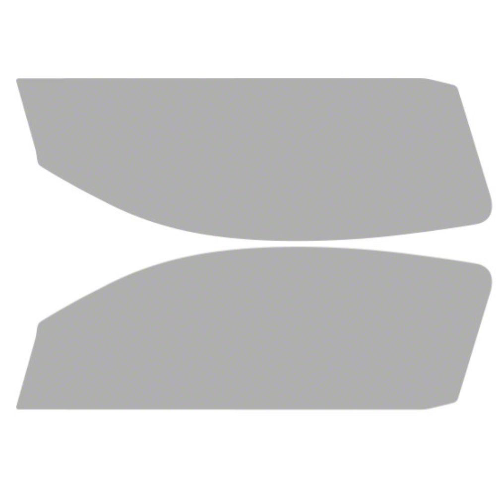 Mustang Window Tint Pre-Cut Kit; Front Roll-Ups; 25% Medium (10-14 ...