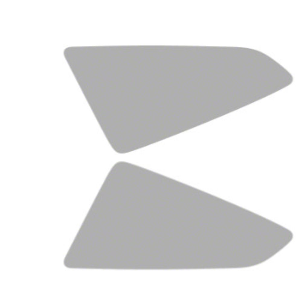 Mustang Window Tint Pre-Cut Kit; Rear Quarters; 50% Light (15-23 ...