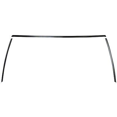 Mustang Windshield Molding Set (79-93 Mustang Coupe, Hatchback) - Free ...