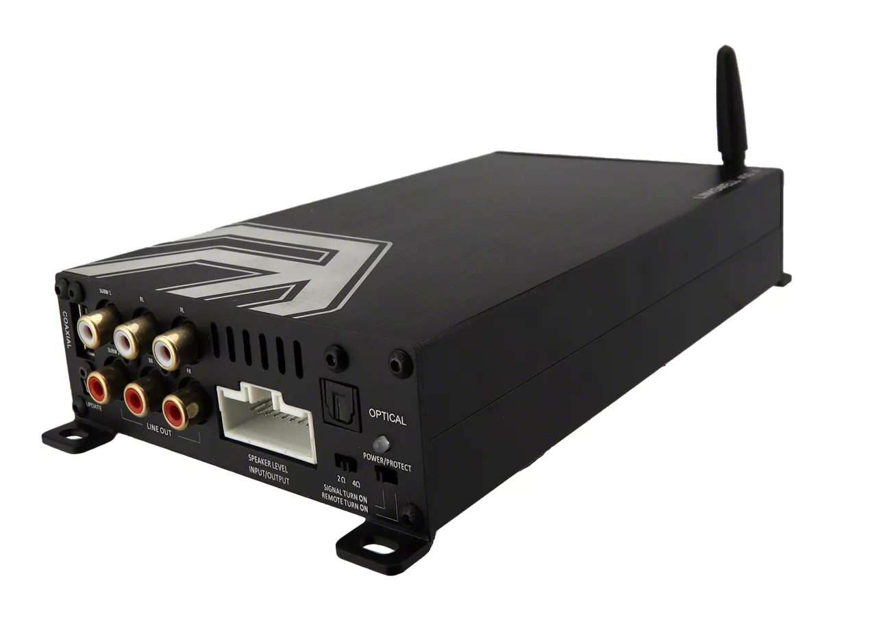 Navos by Linkswell Corvette DSP Amplifier with Optical and Bluetooth Inputs; 4-Channel LWAMP ...