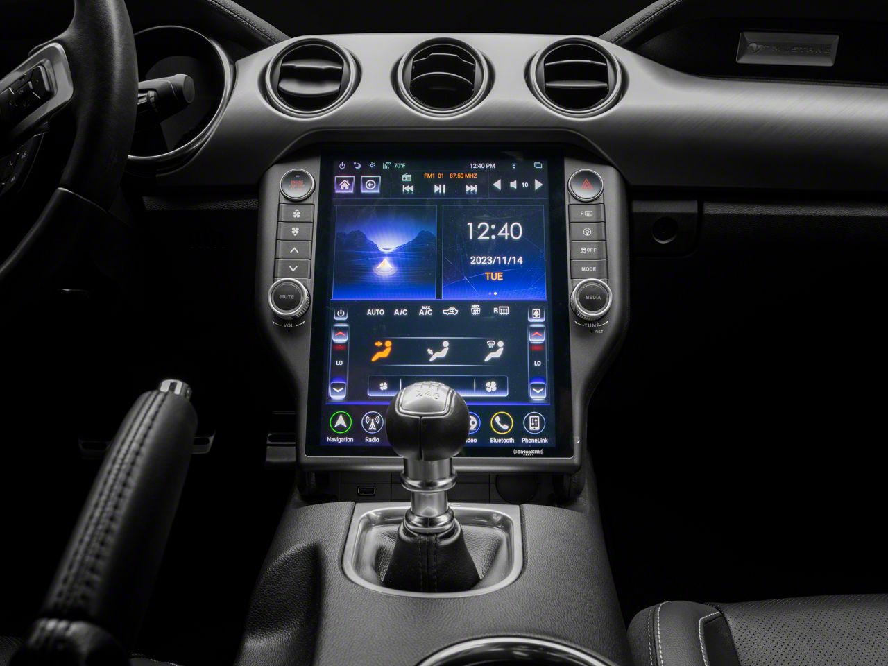 Navos Mustang Gen 5 12.10-Inch T-Style Radio TS-FDMU12-1RR-5S (15-23 ...