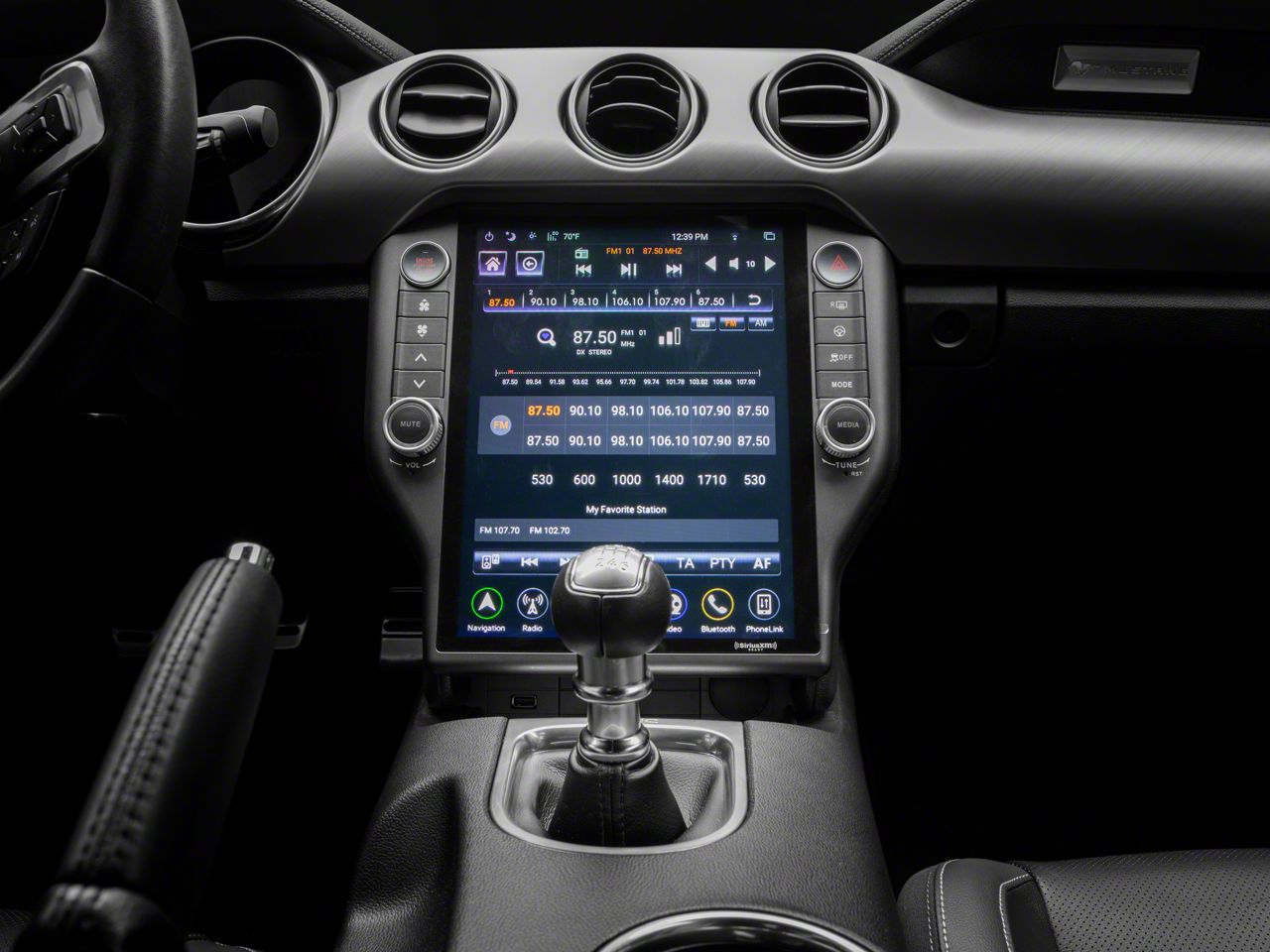 Navos Mustang Gen 5 12.10-Inch T-Style Radio TS-FDMU12-1RR-5S (15-23 ...