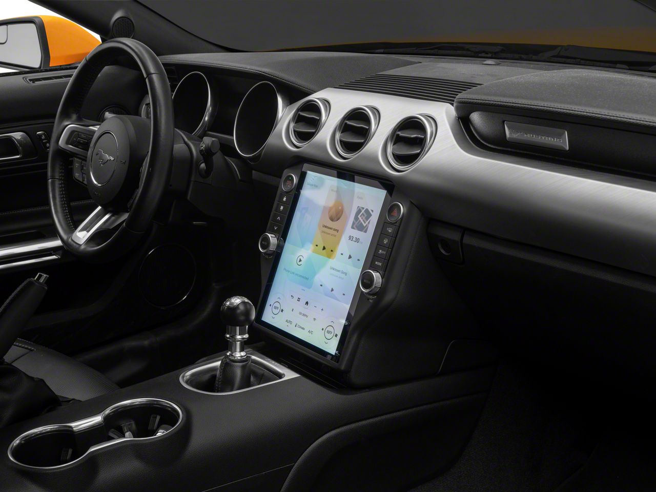 Navos Mustang LITE Series 12.10-Inch T-Style Radio LT-FDMU12-1RR-4C (15 ...