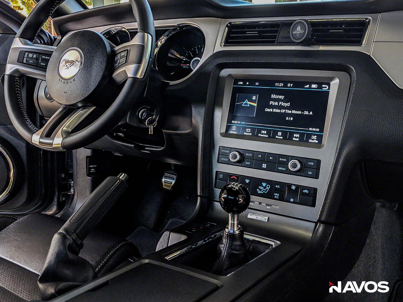 Navos Mustang OE-Style Touchscreen Navigation 406142 (10-14 Mustang ...