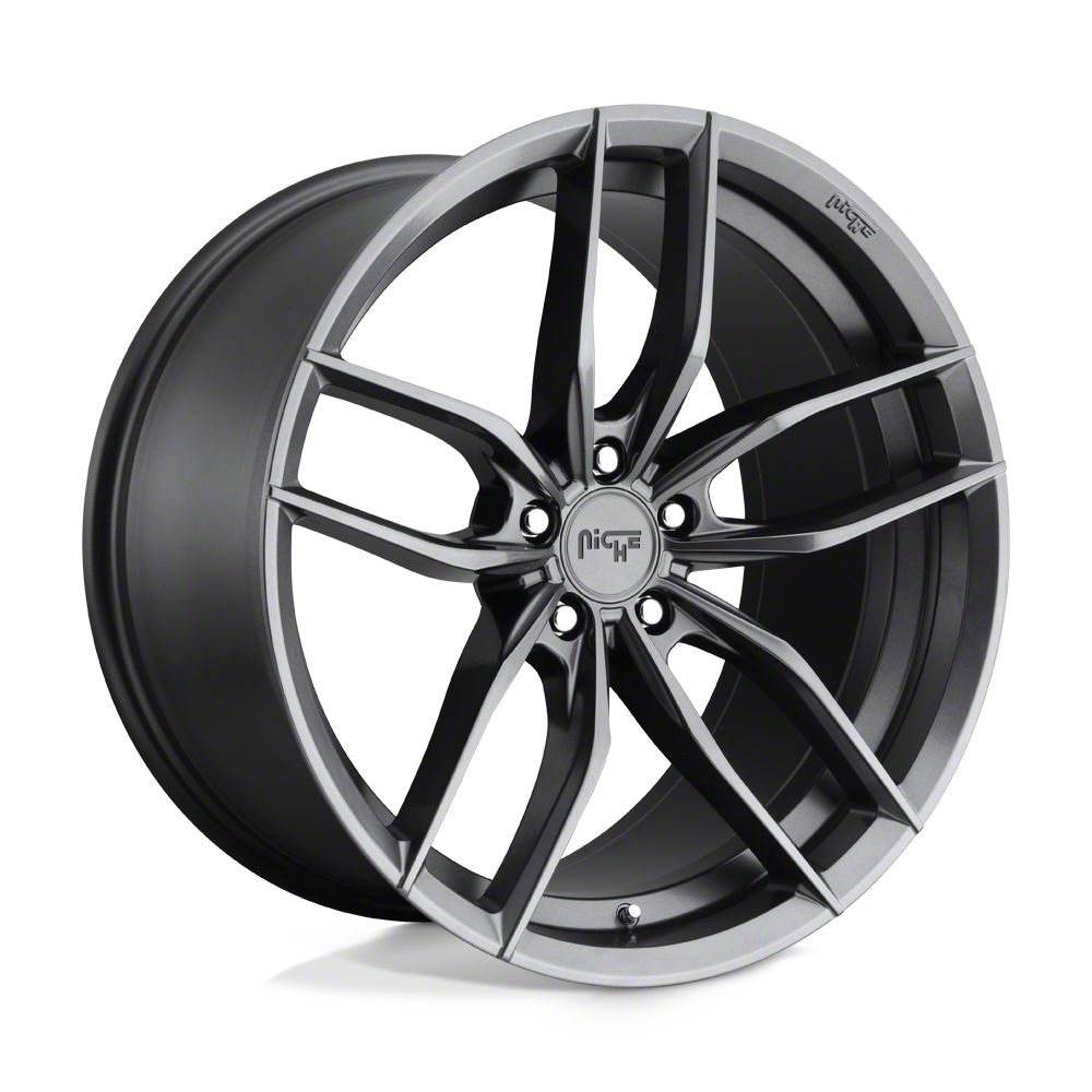 Niche Camaro Vosso Matte Anthracite Wheel; 22x9; 38mm Offset M204229011 ...