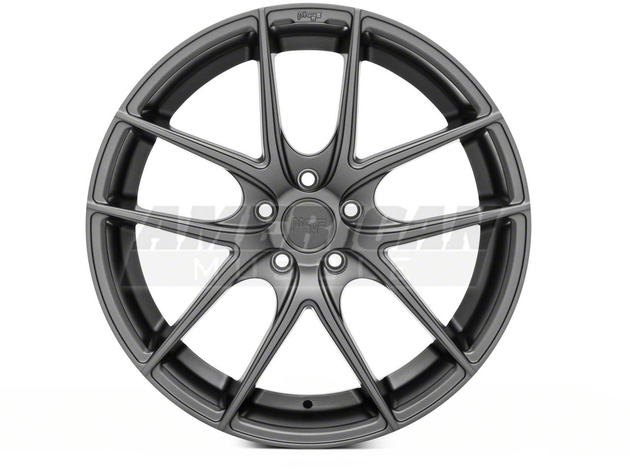 Niche Mustang Targa Matte Anthracite Wheel; 20x8.5 M129208566+35 (05-09 ...