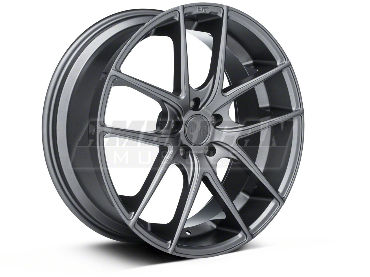 Niche Mustang Targa Matte Anthracite Wheel; 20x8.5 M129208566+35 (05-09 ...