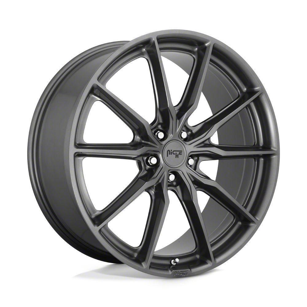 Niche Camaro Rainier Matte Anthracite Wheel; 22x9; 38mm Offset ...