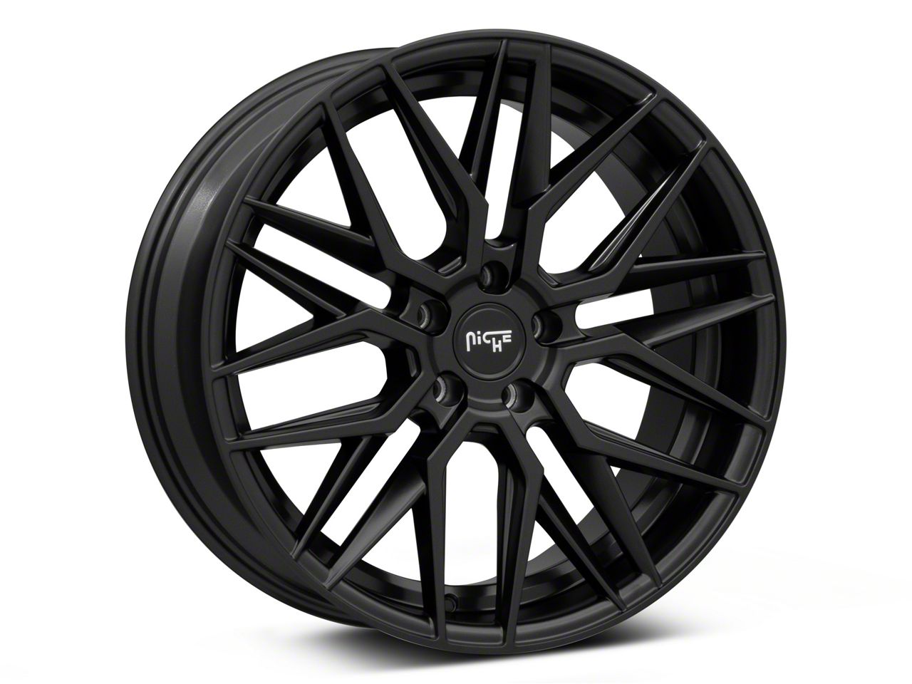 Niche Mach-E Gamma Matte Black Wheel; 19x8.5; 40mm Offset M190198531+40 ...