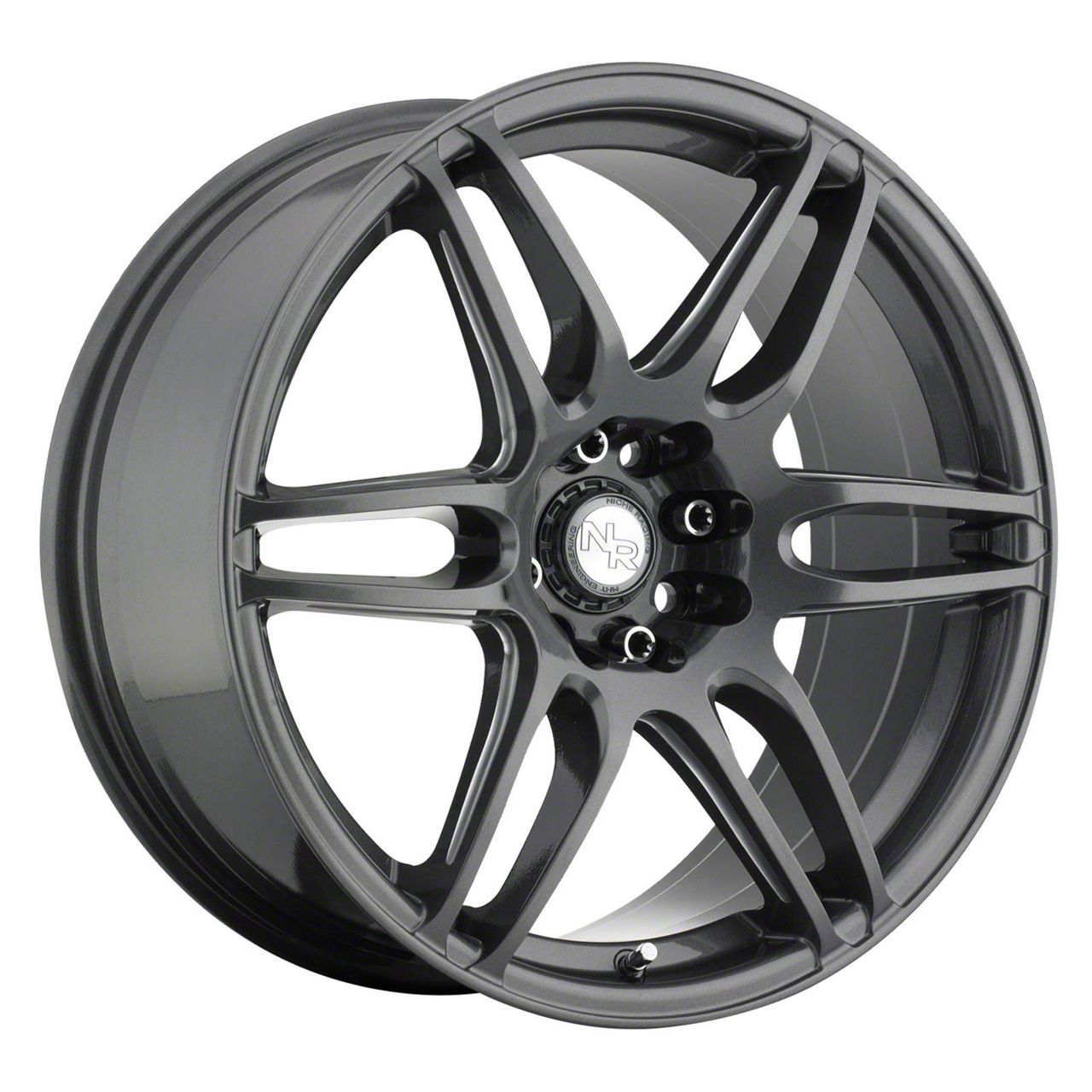 Niche Mach-E NR6 Matte Gunmetal Wheel; 18x8; 40mm Offset M105188002+40 ...