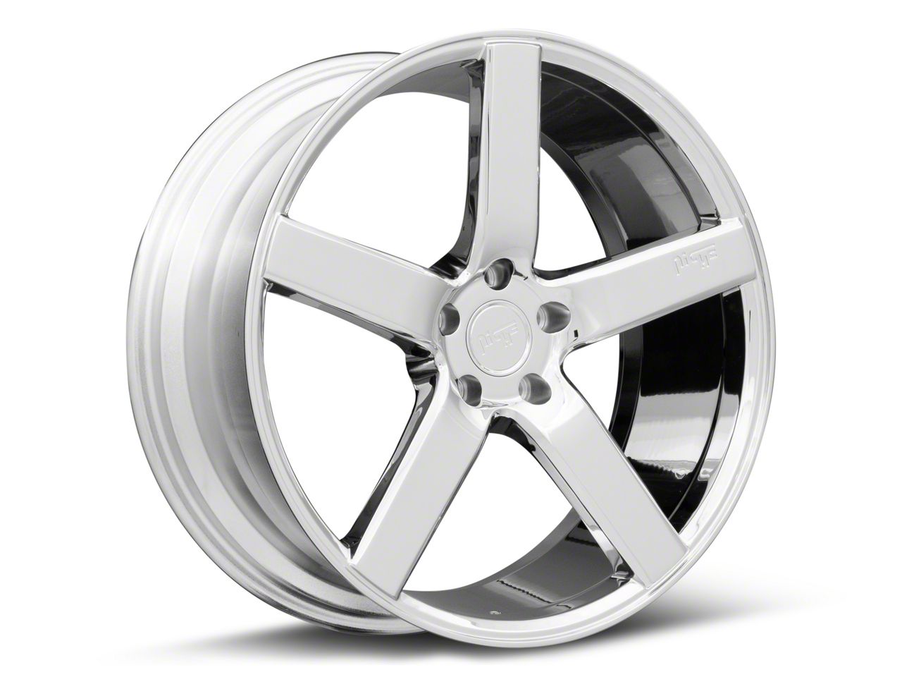 Niche Mustang Milan Chrome Wheel; 20x8.5; 35mm Offset M132208565+35 (15 ...