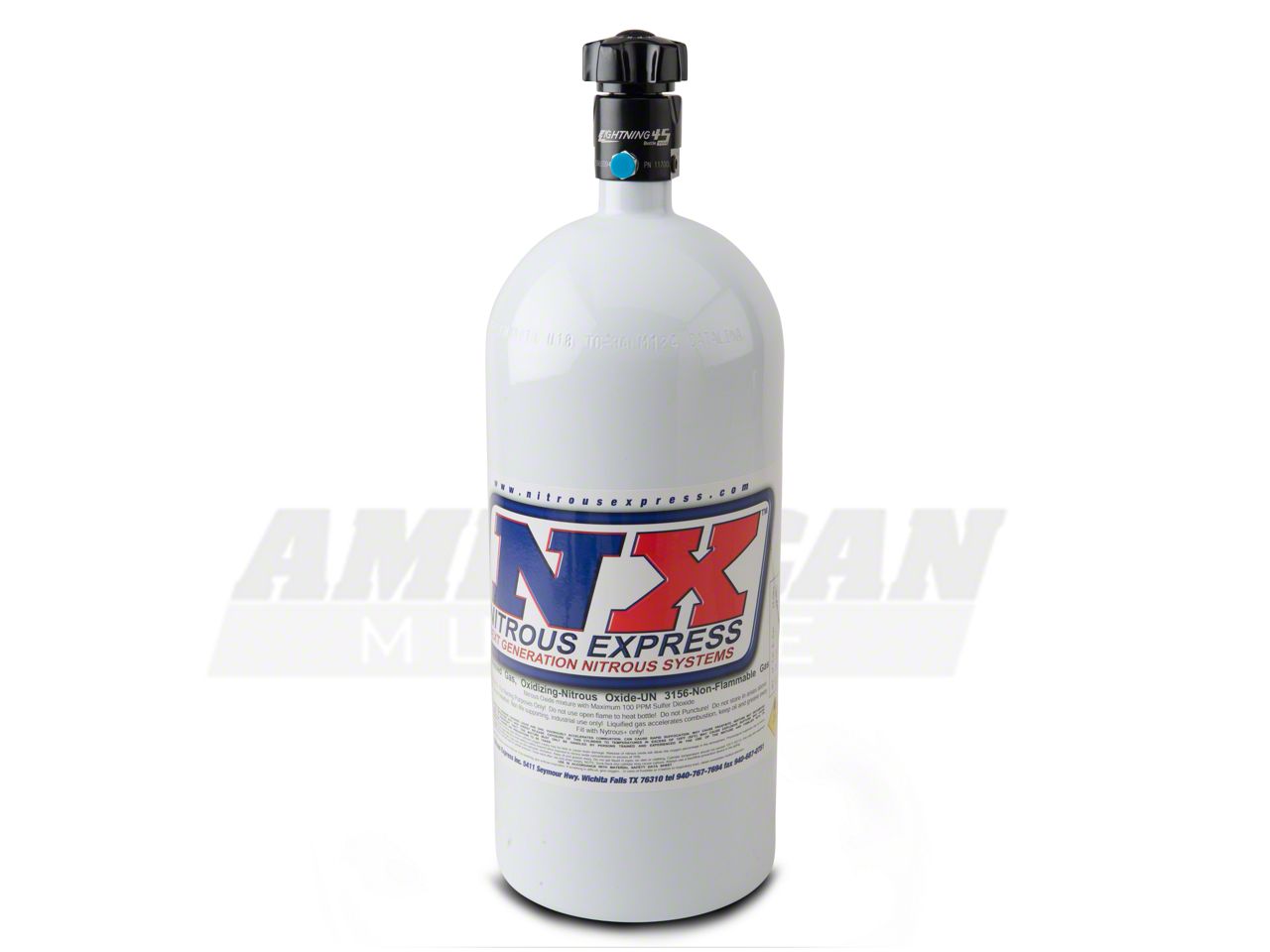 Nitrous Express Mustang EFI Single Nitrous Nozzle System; 10 lb. Bottle ...