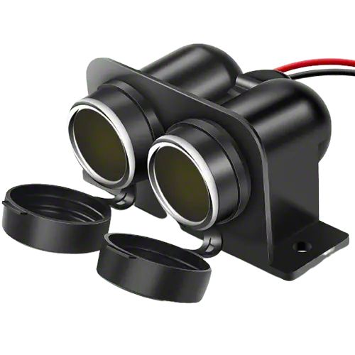 Mustang Dual Cigarette Lighter Socket (Universal; Some Adaptation May ...