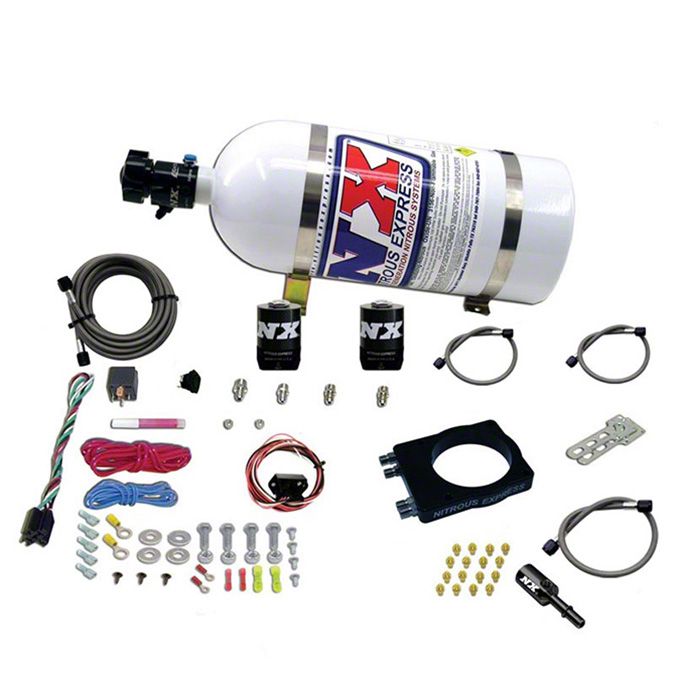 Nitrous Express Challenger HEMI 90mm Nitrous Plate System; 10 lb ...