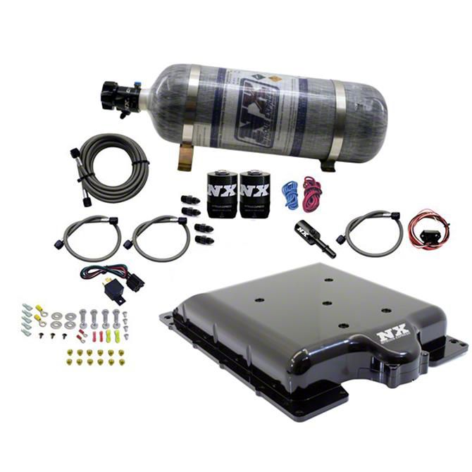 Nitrous Express Charger Integrated Nitrous System with Supercharger Lid ...