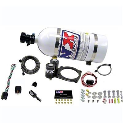 Nitrous Express Charger Nitrous Plate System; 12 lb. Carbon Bottle ...