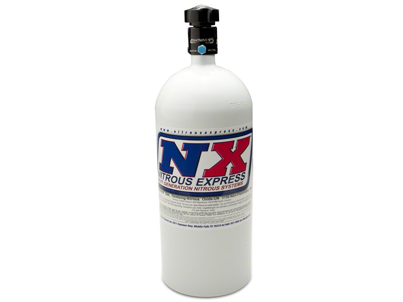 Nitrous Express Mustang Coyote Single Nitrous Nozzle System; 10 lb ...