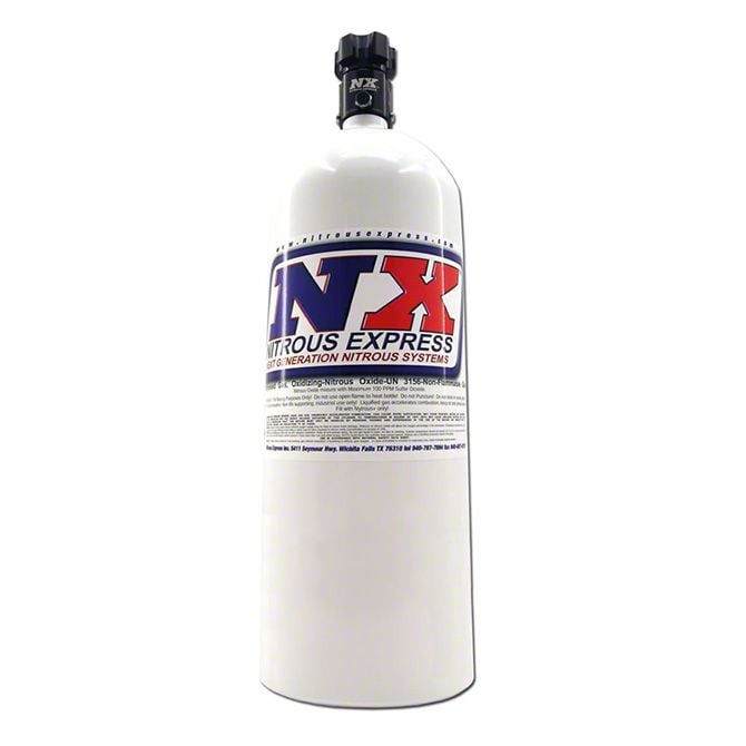 Nitrous Express Universal AM Nitrous Bottle with Lightning 500 Valve ...