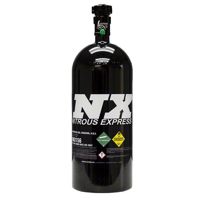 Nitrous Express Universal AM Nitrous Bottle with Lightning 500 Valve ...