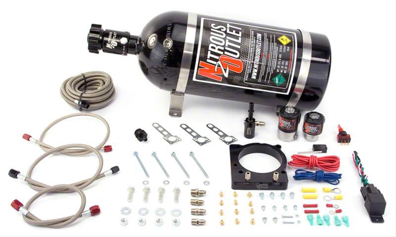 Nitrous Outlet Charger 85mm Hemi Plate System; No Bottle 00-10131-00 ...