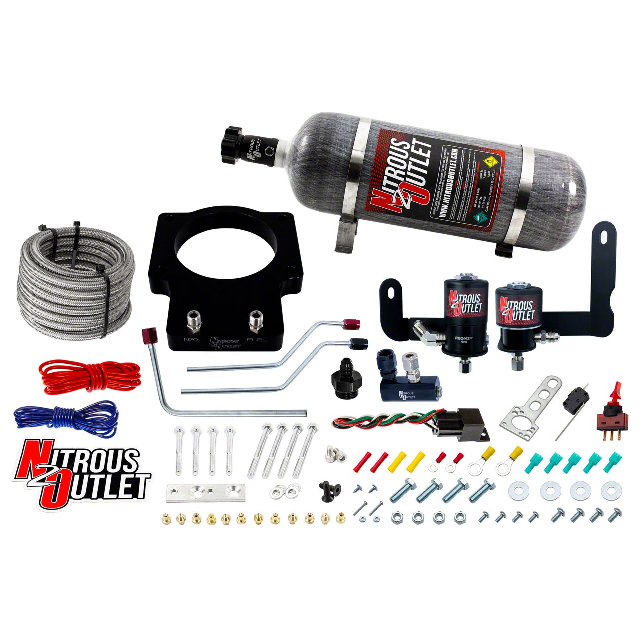 Nitrous Outlet Corvette 90mm Plate System; No Bottle 00-10123-LS2-00 ...