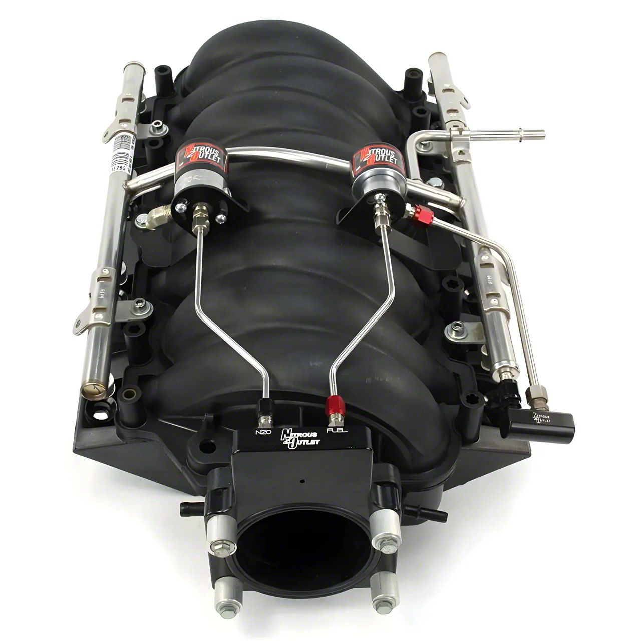 Nitrous Outlet Corvette 92mm FAST Intake Plate System; 15 lb. Bottle 00 ...