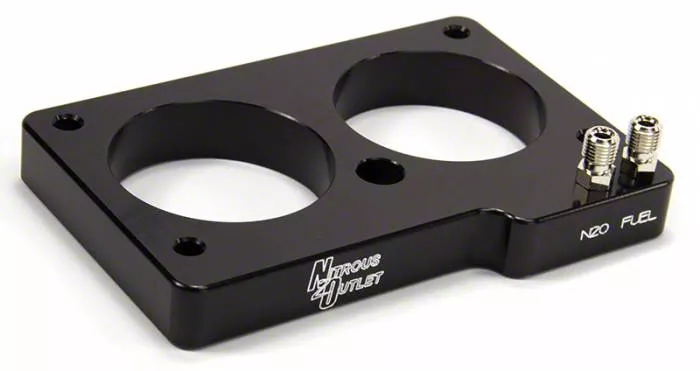 Nitrous Outlet Mustang 57mm Throttle Body Nitrous Plate Conversion 00 ...