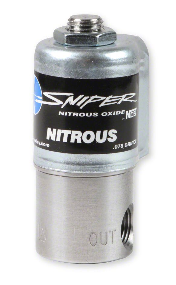 NOS Camaro Sniper Wet Nitrous System for 80mm 3-Bolt Throttle Body ...