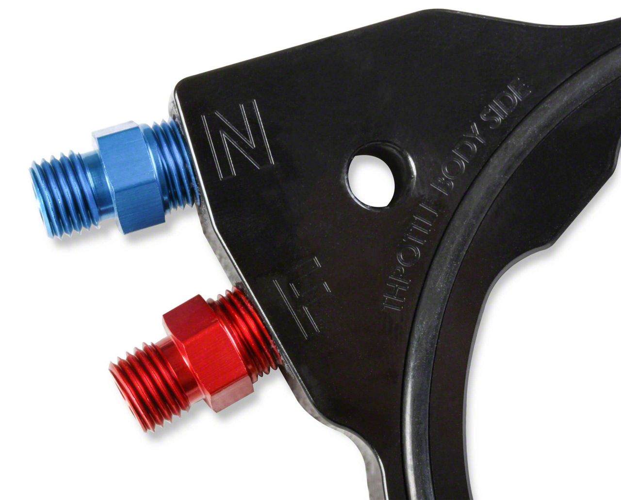 NOS Charger Plate Wet Nitrous System; Blue Bottle 05183NOS (06-08 5.7L ...