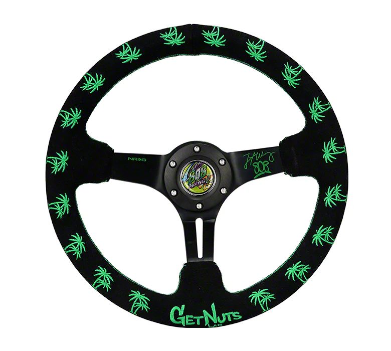 NRG Innovations Challenger Forrest Wang 350mm 3-Inch Deep Dish Steering ...