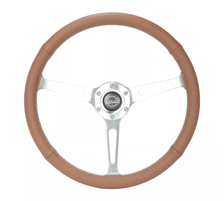 NRG Innovations Charger Classic Wood Grain 380mm Steering Wheel ...