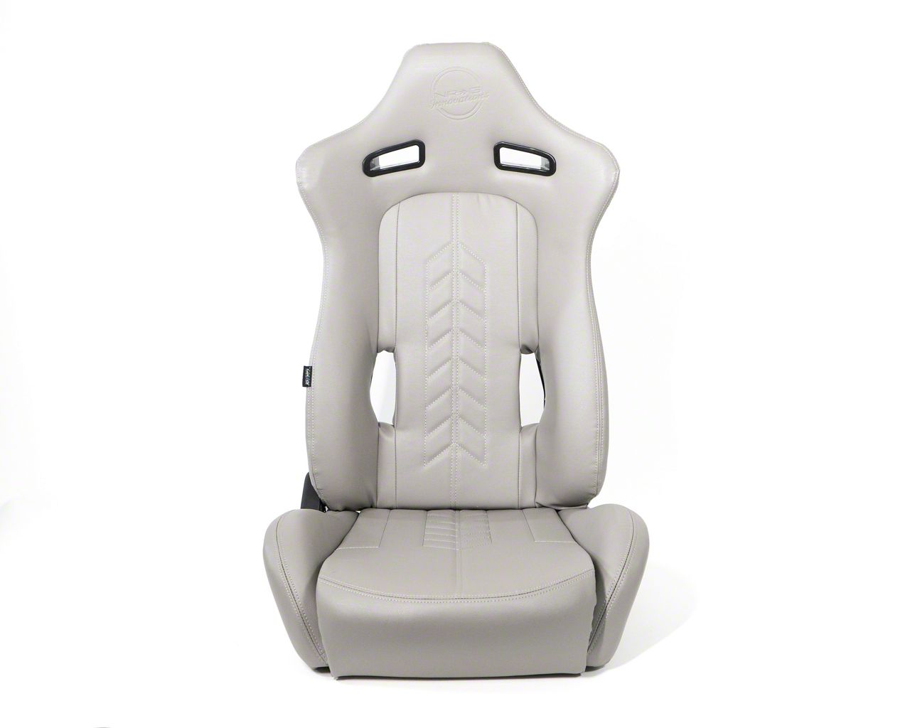 NRG Innovations Corvette The Arrow Reclinable Racing Seats; Grey ...