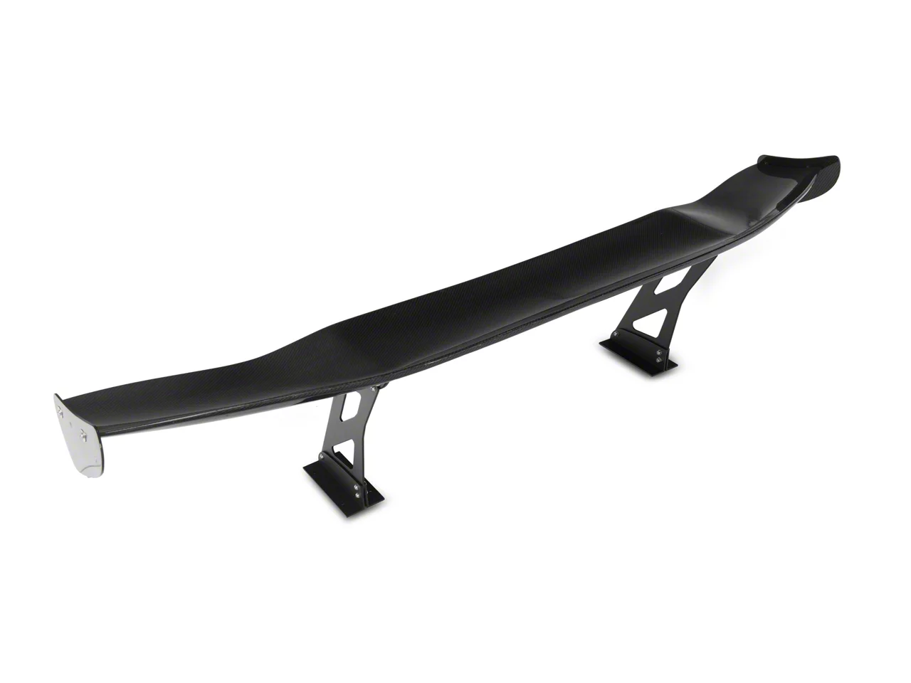 NRG Innovations Corvette 69-Inch Rear Spoiler; Carbon Fiber CARB-A690 ...