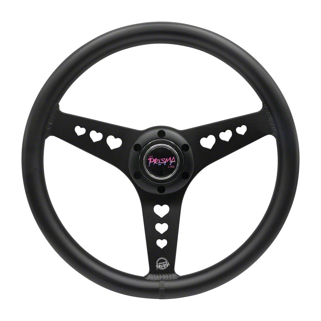 NRG Innovations Universal AM All Aluminum 350mm Steering Wheel; Heart ...