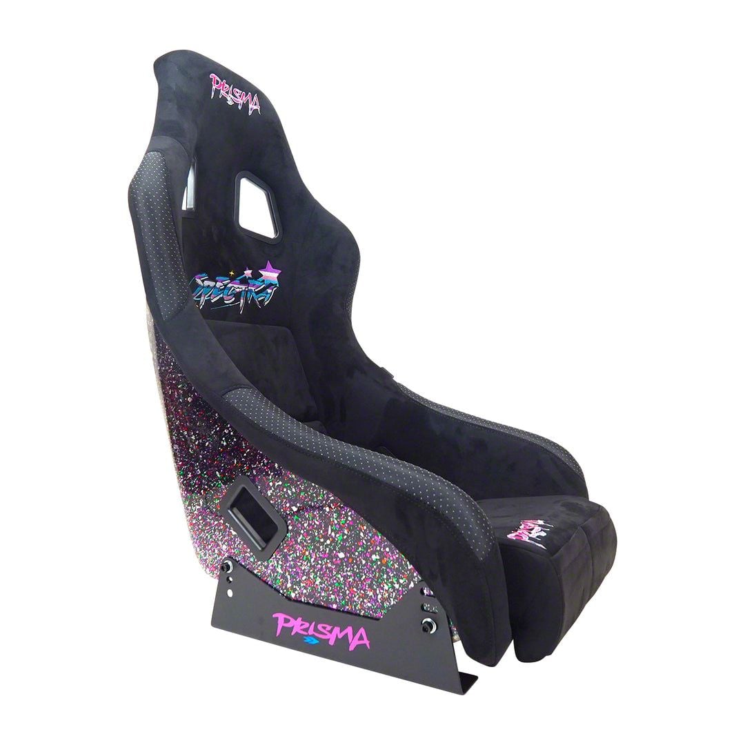 NRG Innovations Universal AM SPECTRA Medium Bucket Seat; Black Micro ...