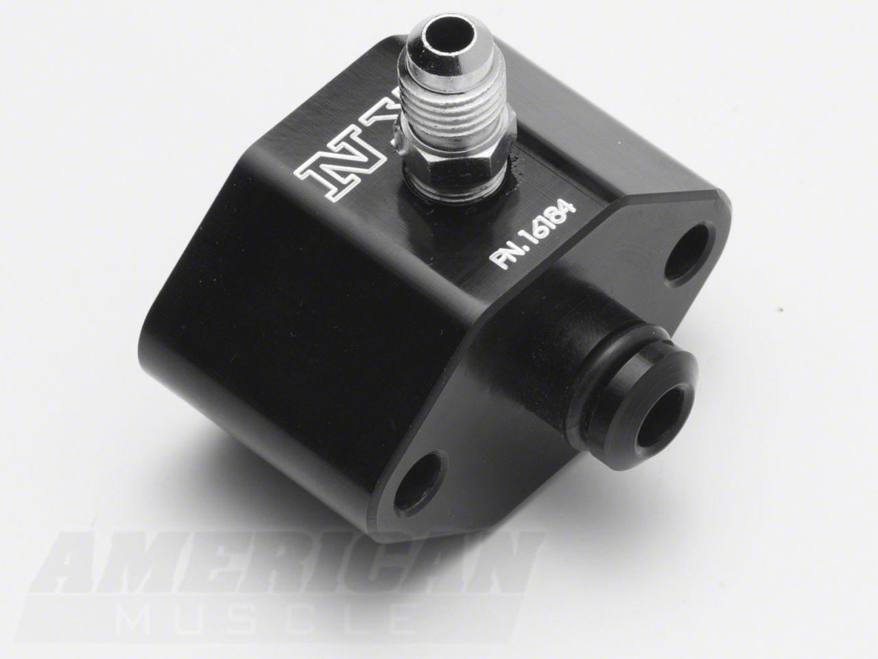 Nitrous Express Mustang Billet Fuel Rail Adapter 16184 (05-10 Mustang ...