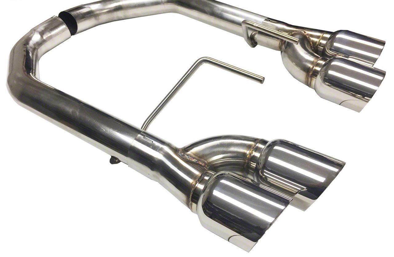 Nxt Step Performance Mustang Muffler Delete Axle-Back Exhaust EX3051R ...
