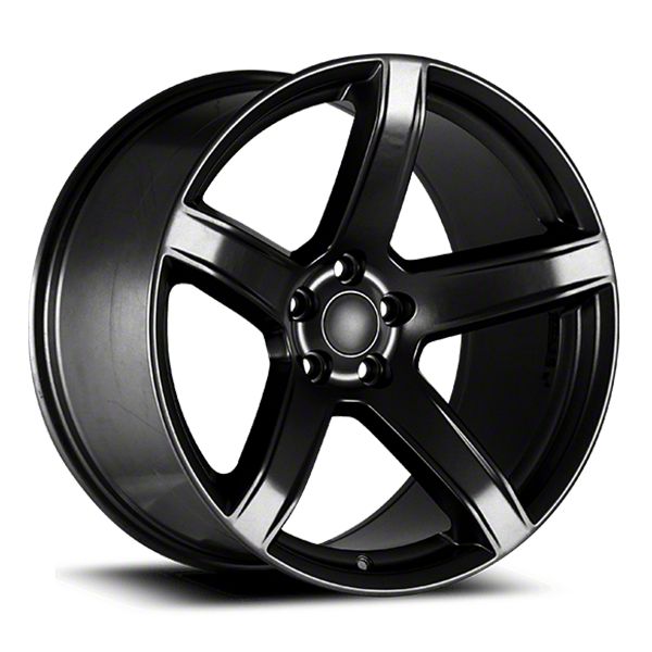 OE Concept Charger Hellcat HC2 Replica Satin Black Wheel; 20x9.5; 15mm ...